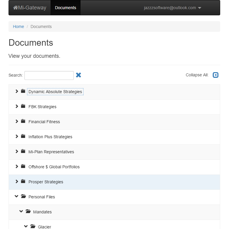 Inviting a Client to use Mi-Gateway | MiPlan